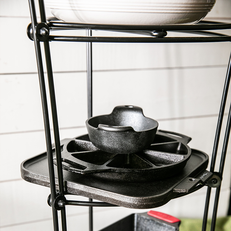 Cookware Storage Tower – Lodge Cast Iron